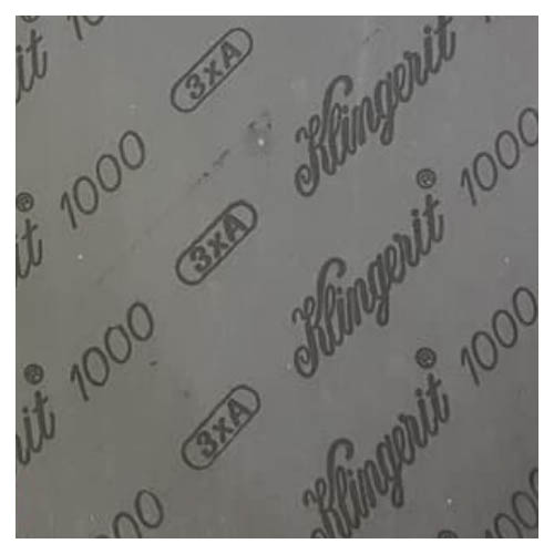 Gasket Sheet, KLINGER Klingerit 1000 , 6.00 mm x 1.5 mtr x 2.0 mtr ...