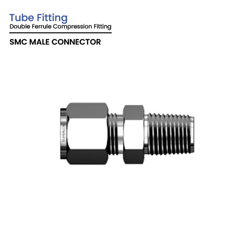 Tube Fitting - SMC Male Connector Size 1/2 Inch - Fajar Benua Store